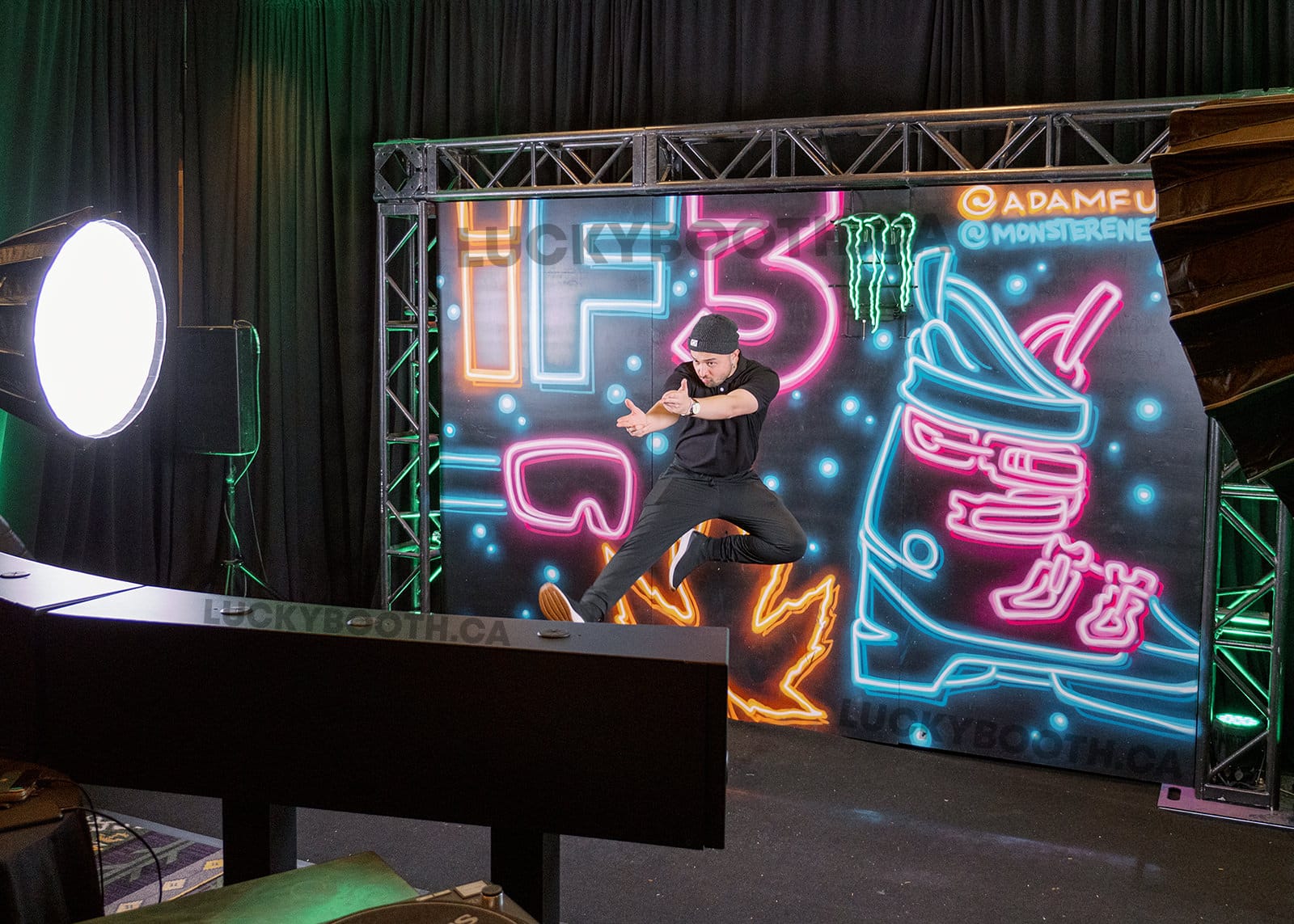 Monster Energy | Multicam - Lucky Booth | Video and Photo Booths Services