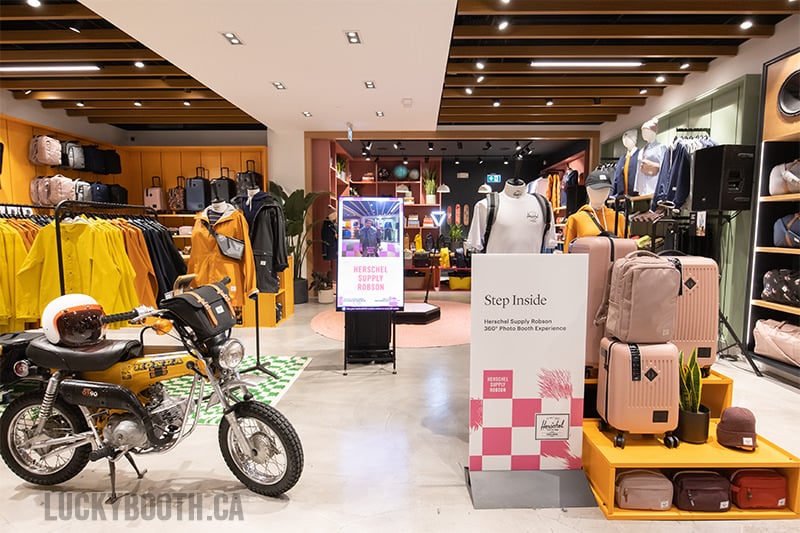 Herschel | 360 Video Booth - Lucky Booth | Video and Photo Booths Services