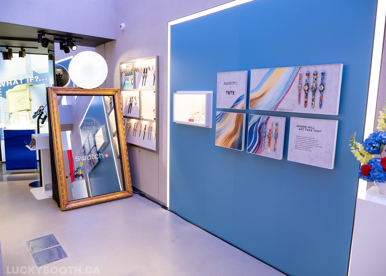Swatch | Mirror Booth - Lucky Booth | Video and Photo Booths Services
